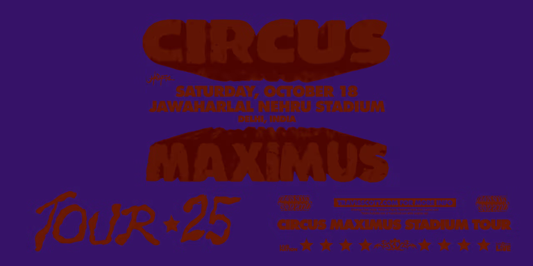 Travis Scott India Tour 2025 (Tickets & New Shows)