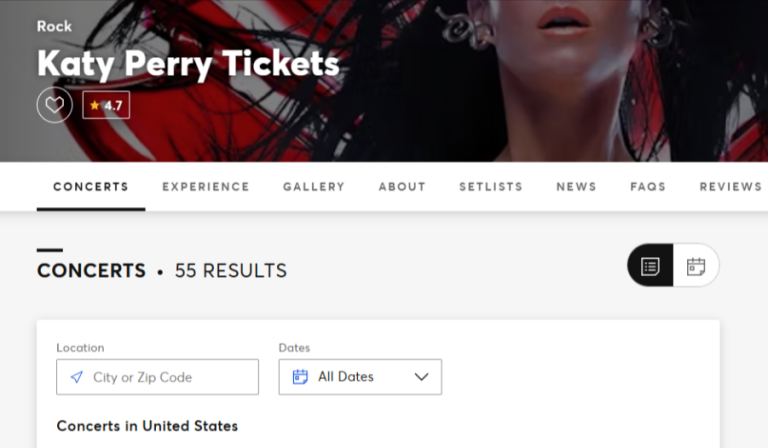 Katy Perry Concert 2025: Tickets & Cities [Live Now]