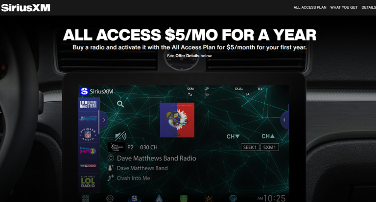 SiriusXM Free Trial (2025) – Get 6 Months Access