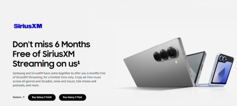 SiriusXM Free Trial (2025) – Get 6 Months Access