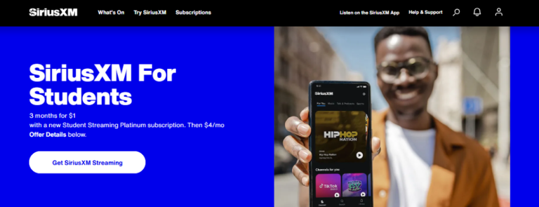 SiriusXM Free Trial (2025) – Get 6 Months Access